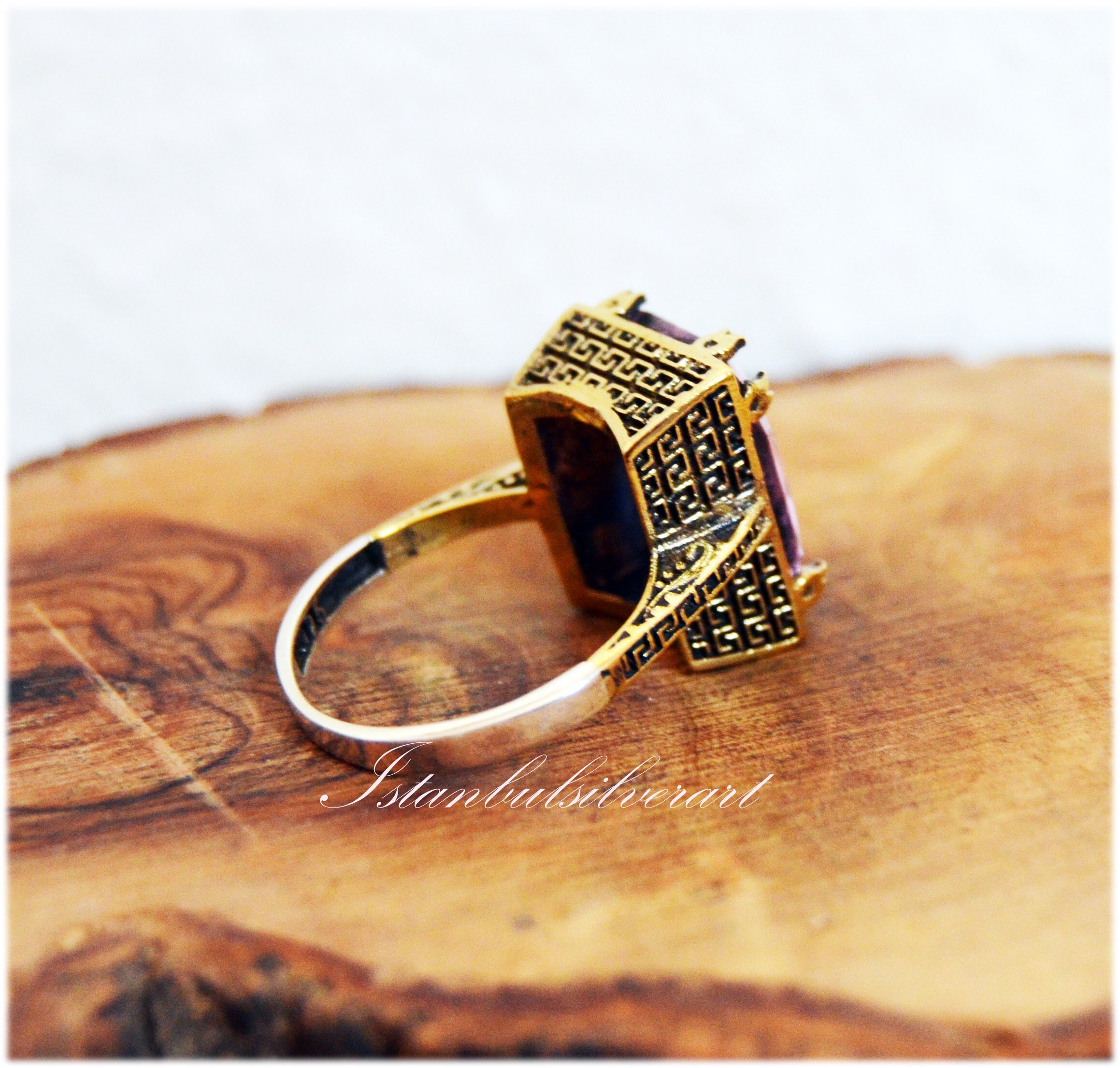 Handmade Ring Women Turkish Handmade Silver Ladies Ring | Etsy