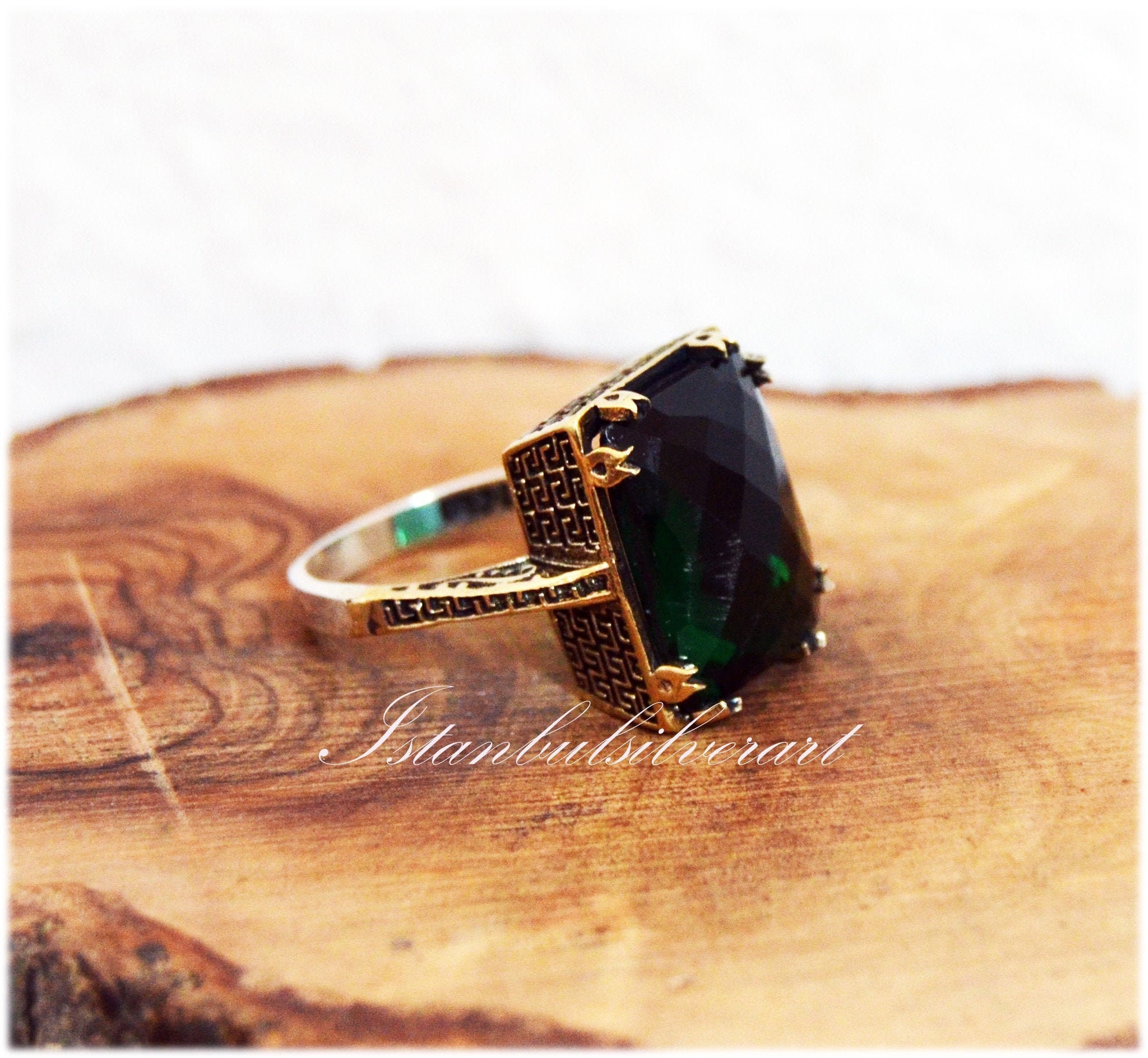 Handmade Ring Women Turkish Handmade Silver Ladies Ring - Etsy