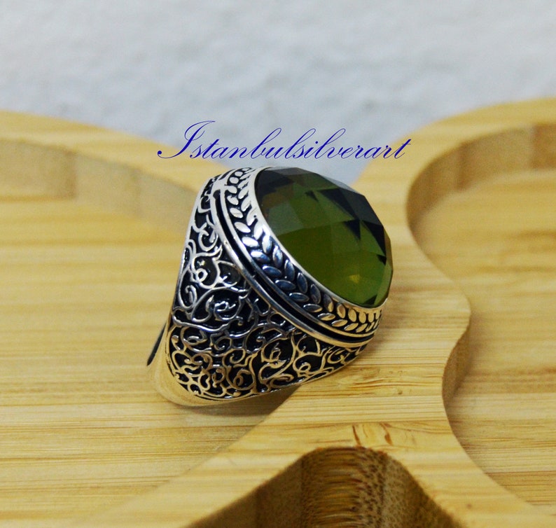 Mens Handmade Ring Turkish Handmade Silver Ring Ottoman Men | Etsy