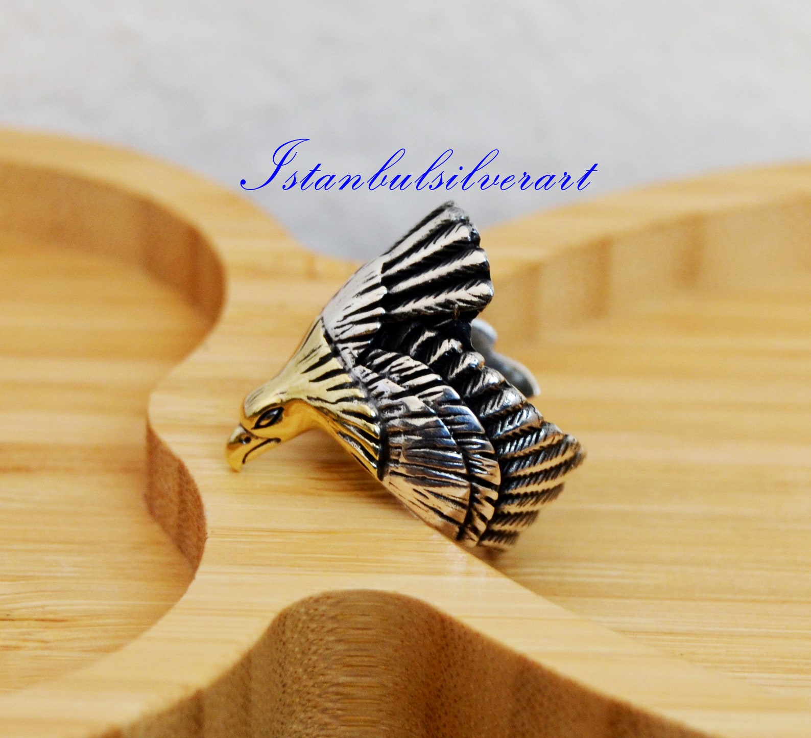Eagle Ring Handmade Sterling Silver Ring Handmade Ring Mens - Etsy