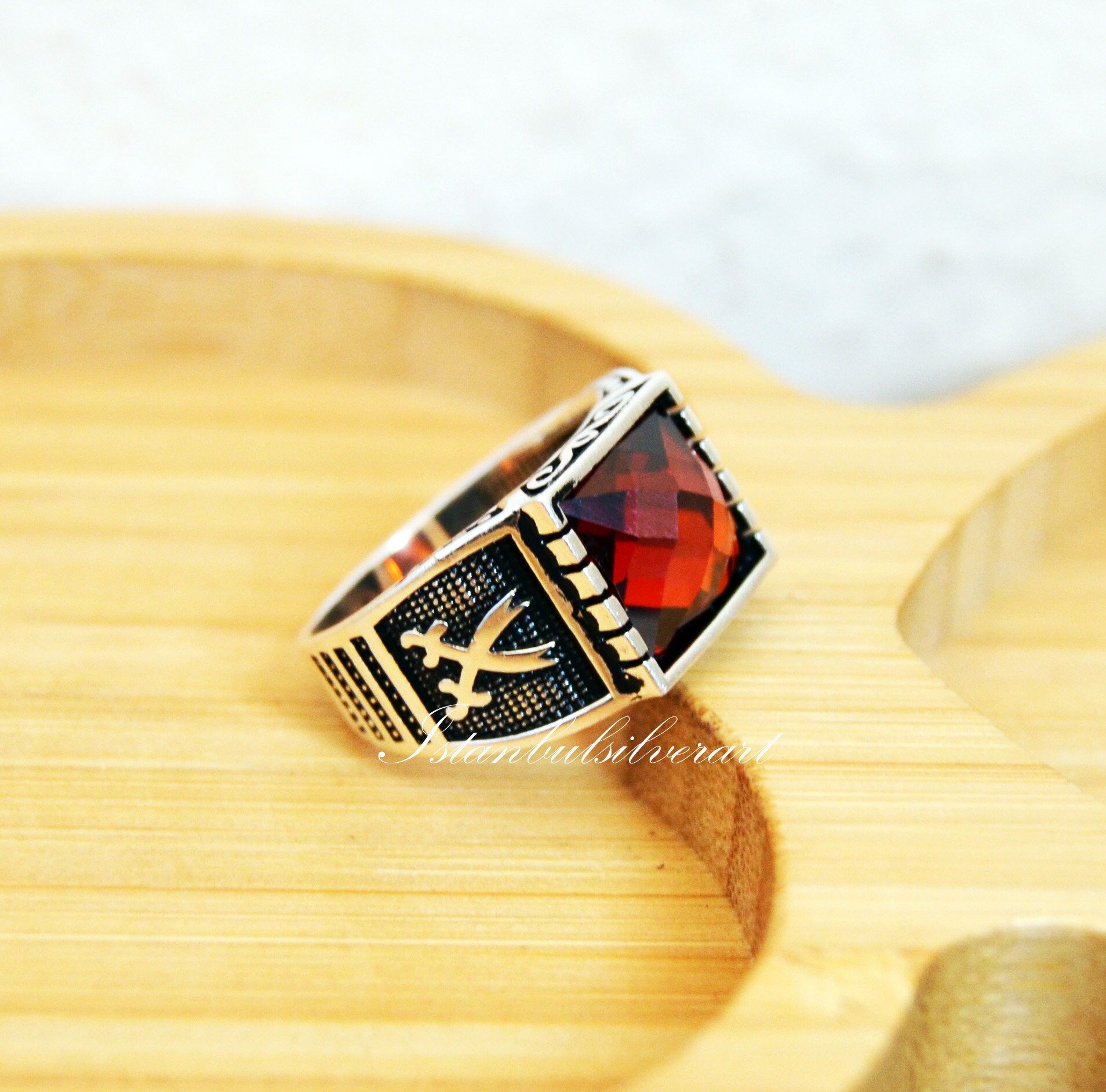 Mens Handmade Ring Turkish Handmade Silver Men Ring Ottoman - Etsy