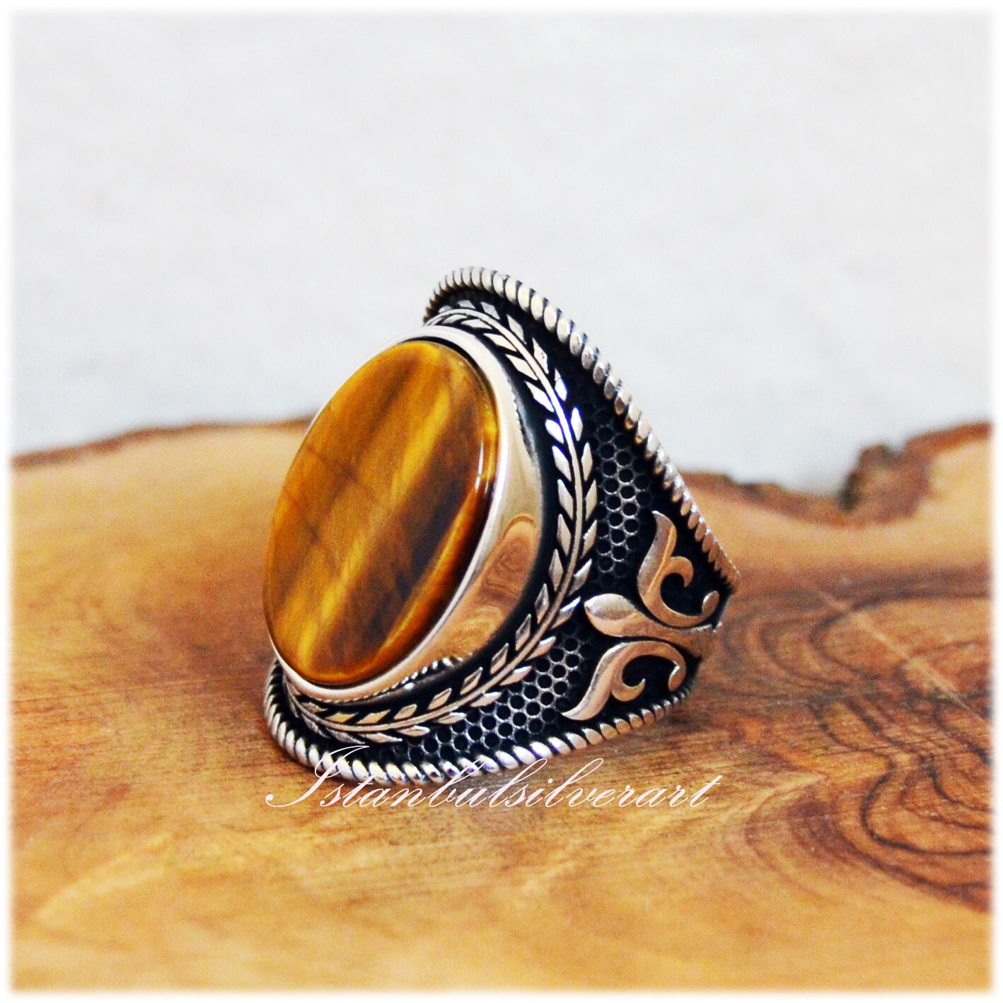 Mens Handmade Ring Turkish Handmade Silver Men Ring Ottoman | Etsy