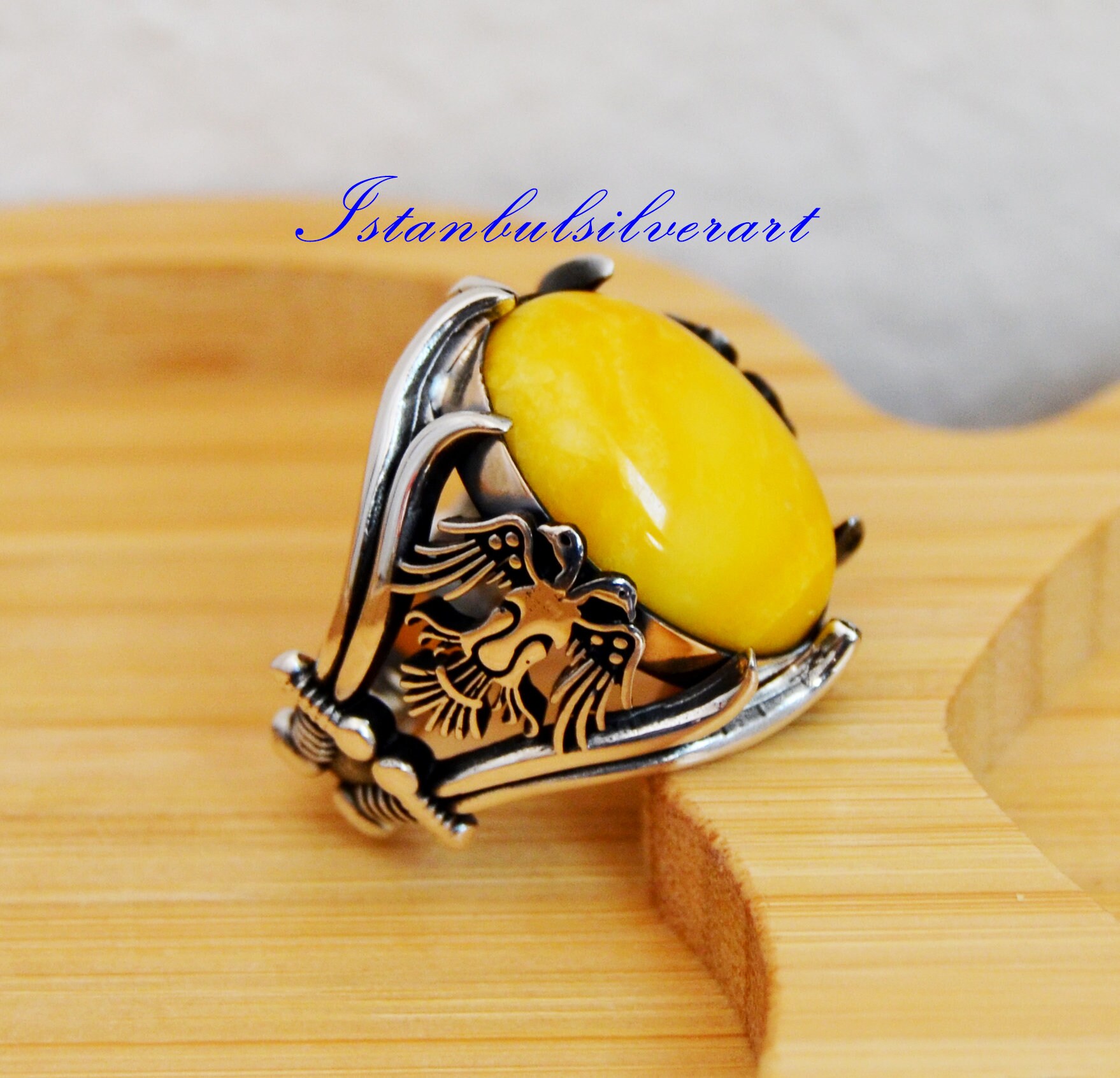 Mens Handmade Ring Turkish Handmade Silver Men Ring Ottoman | Etsy