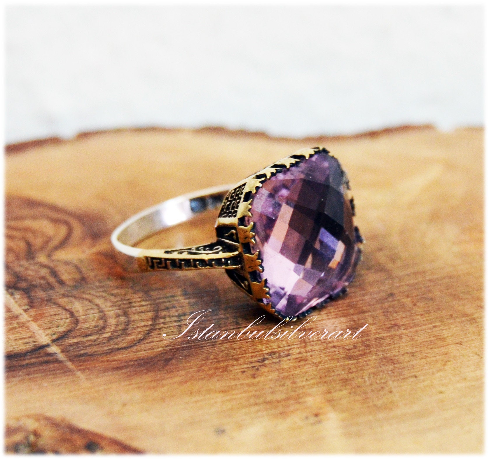 Handmade Ring Women Turkish Handmade Silver Ladies Ring | Etsy