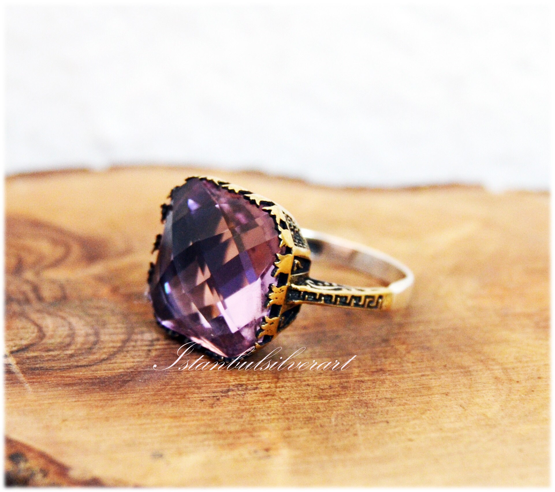 Handmade Ring Women Turkish Handmade Silver Ladies Ring | Etsy