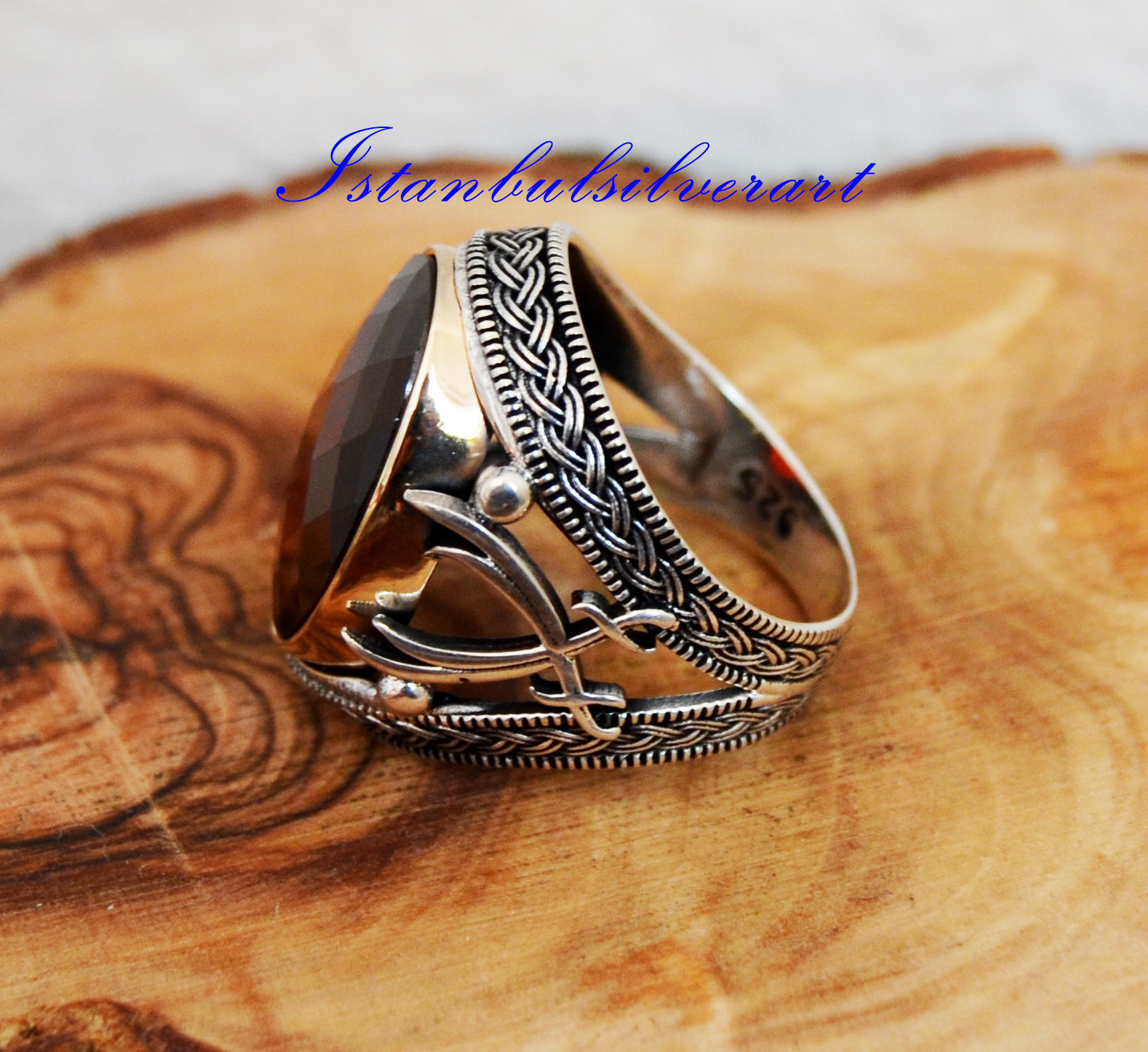 Mens Handmade Ring Turkish Handmade Silver Men Ring Ottoman | Etsy