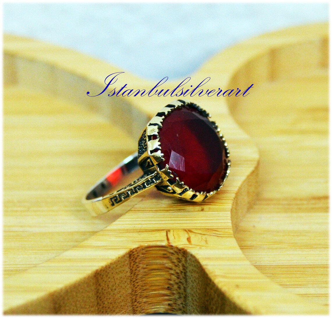 Handmade Ring Women Turkish Handmade Silver Ladies Ring | Etsy