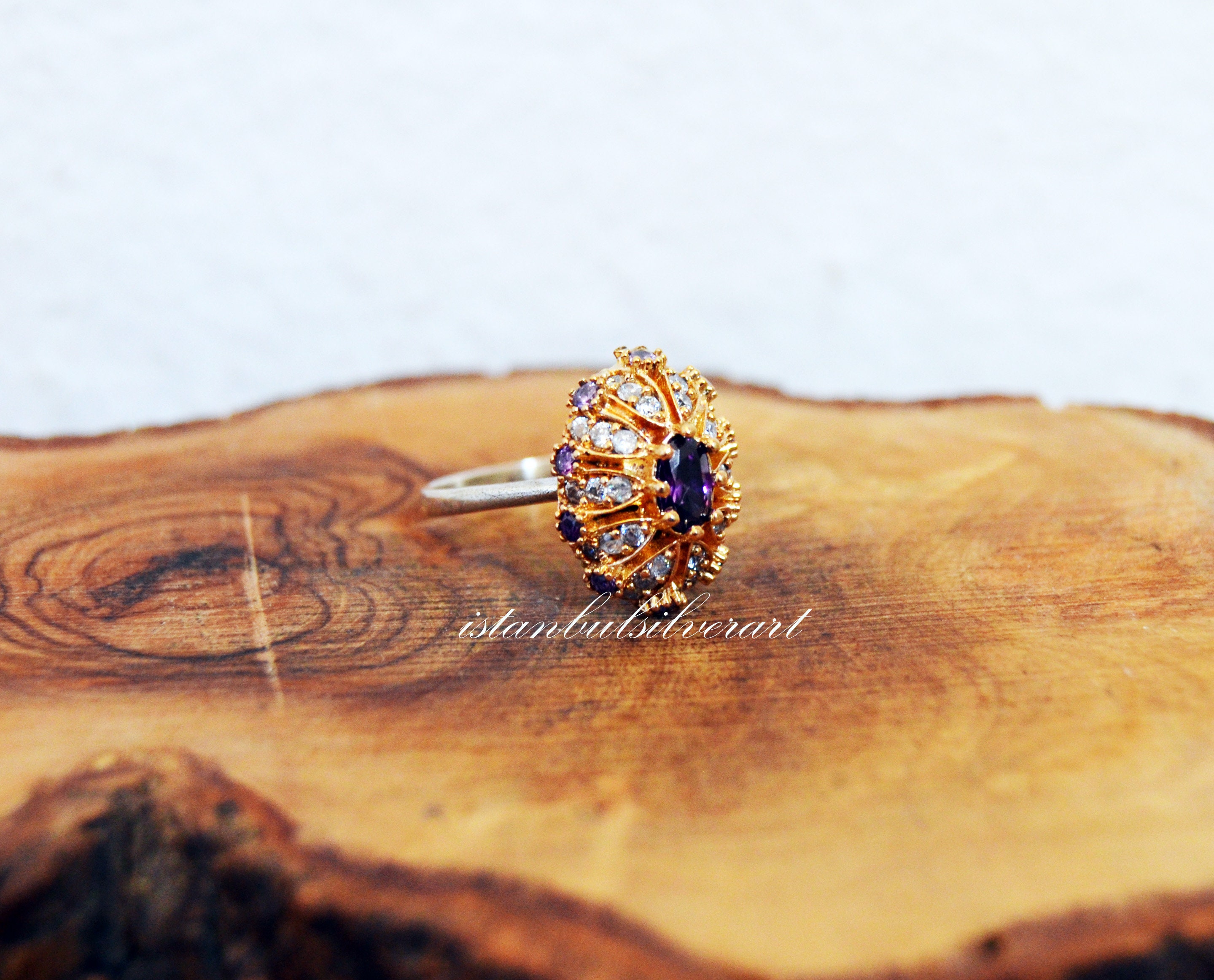 Handmade Ring Women Turkish Handmade Silver Ladies Ring | Etsy