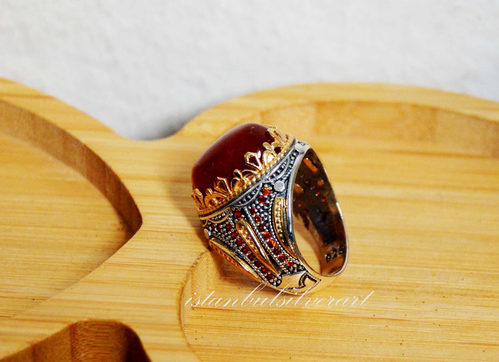 Mens Handmade Ring Turkish Handmade Silver Men Ring Ottoman | Etsy