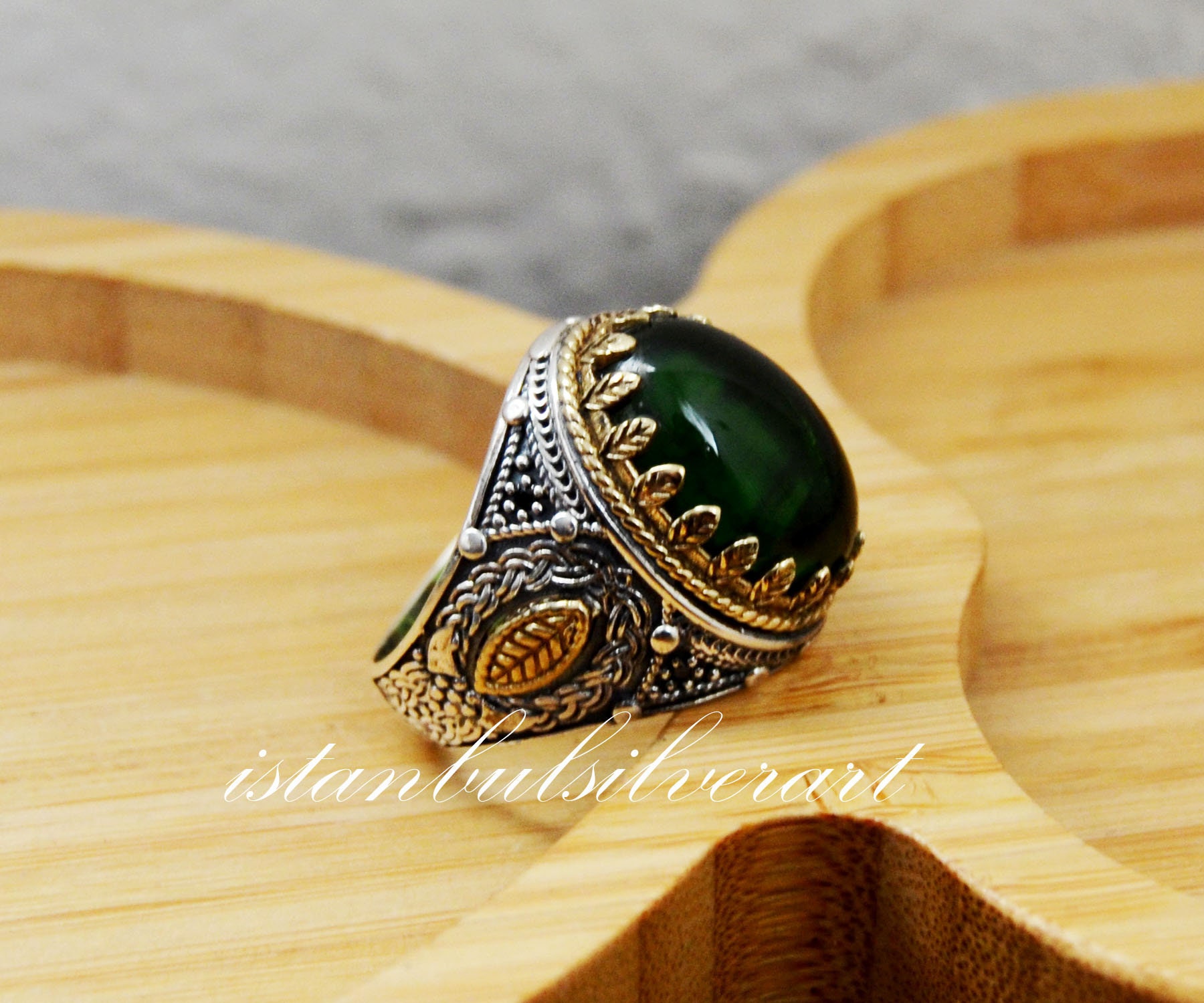 Anillo hecho a mano para hombres Anillo de plata turco hecho - Etsy España