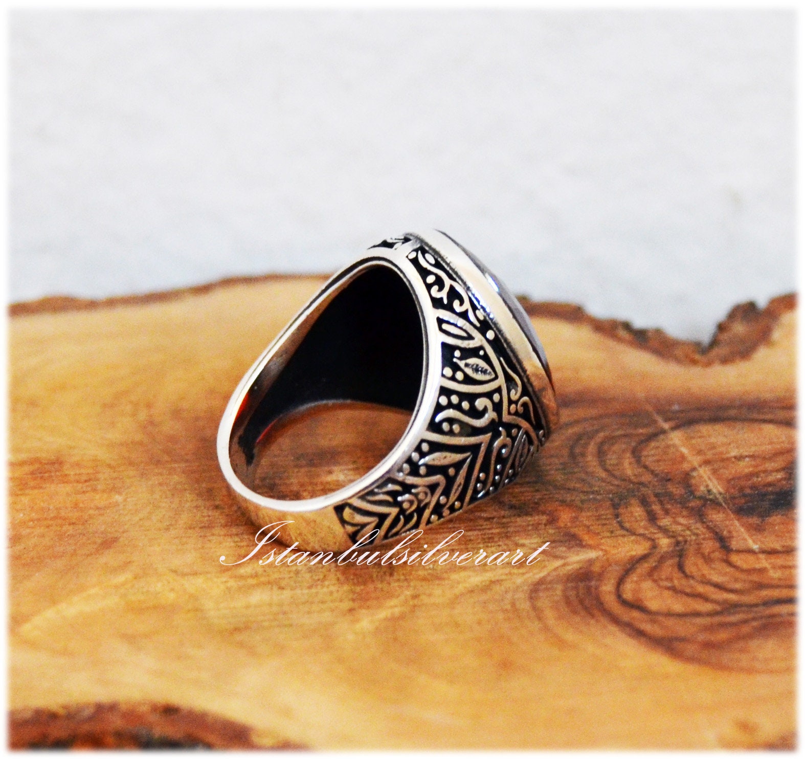 Mens Handmade Ring Turkish Handmade Silver Men Ring Ottoman | Etsy