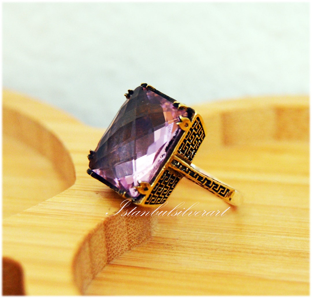 Handmade Ring Women, Turkish Handmade Silver Ladies Ring, Ottoman Ring ...