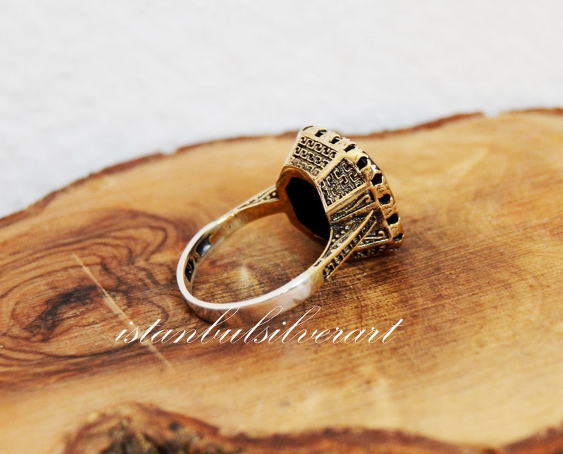 Handmade Ring Women Turkish Handmade Silver Ladies Ring | Etsy