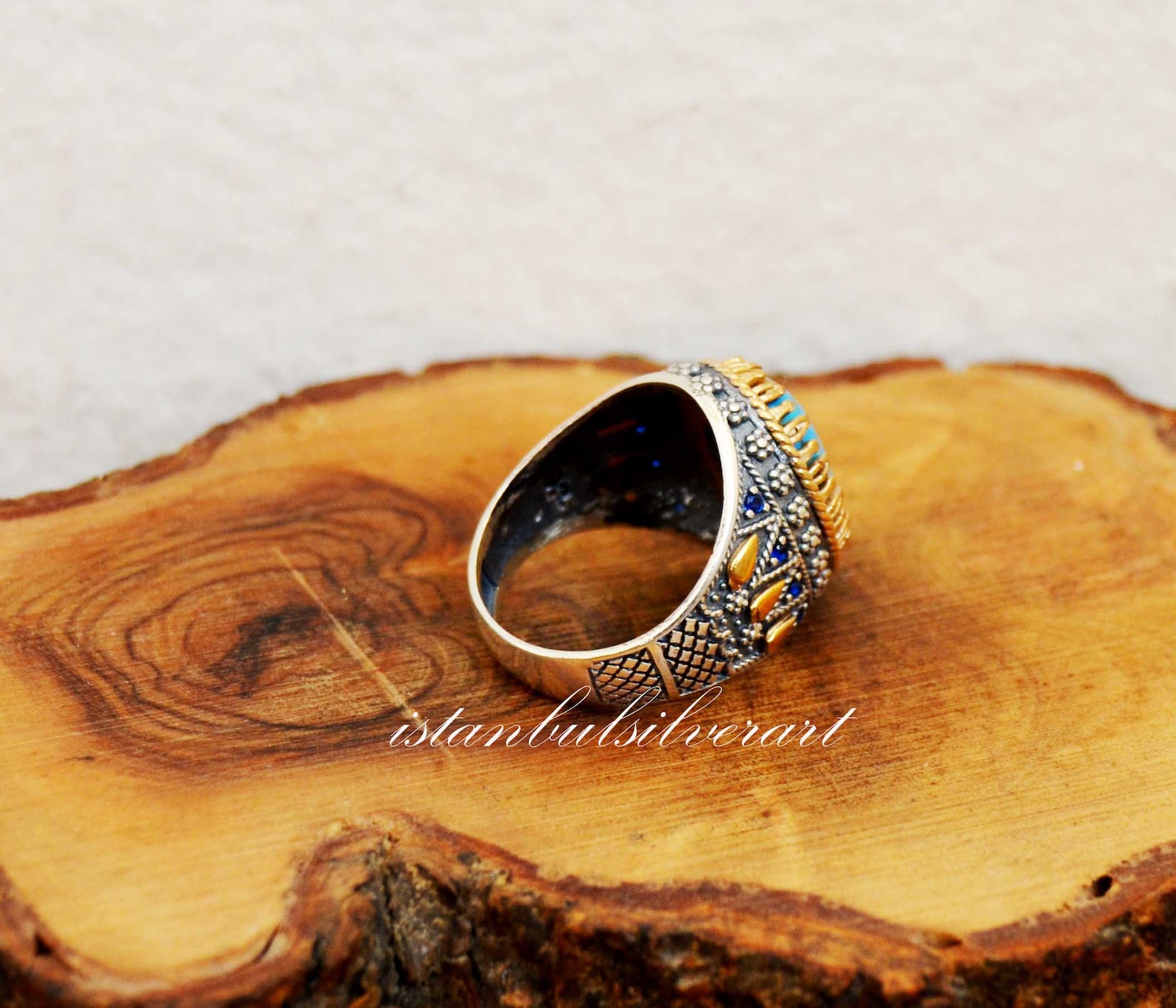 Mens Handmade Ring Turkish Handmade Silver Men Ring Ottoman | Etsy