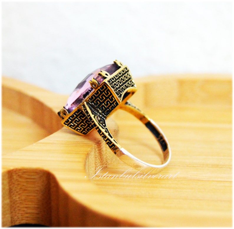 Handmade Ring Women Turkish Handmade Silver Ladies Ring | Etsy