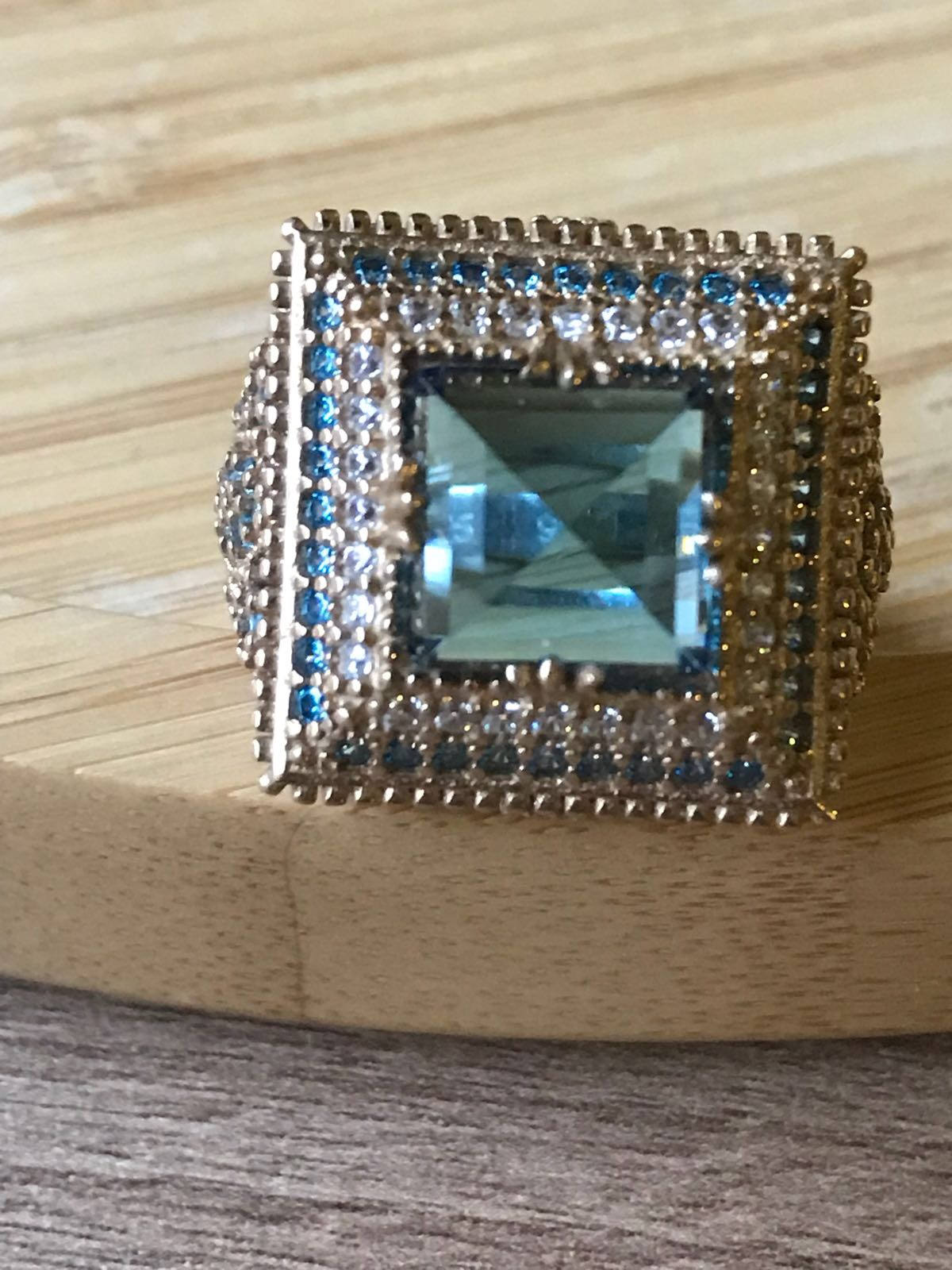 Handmade Ring Women Turkish Handmade Silver Ladies Ring - Etsy