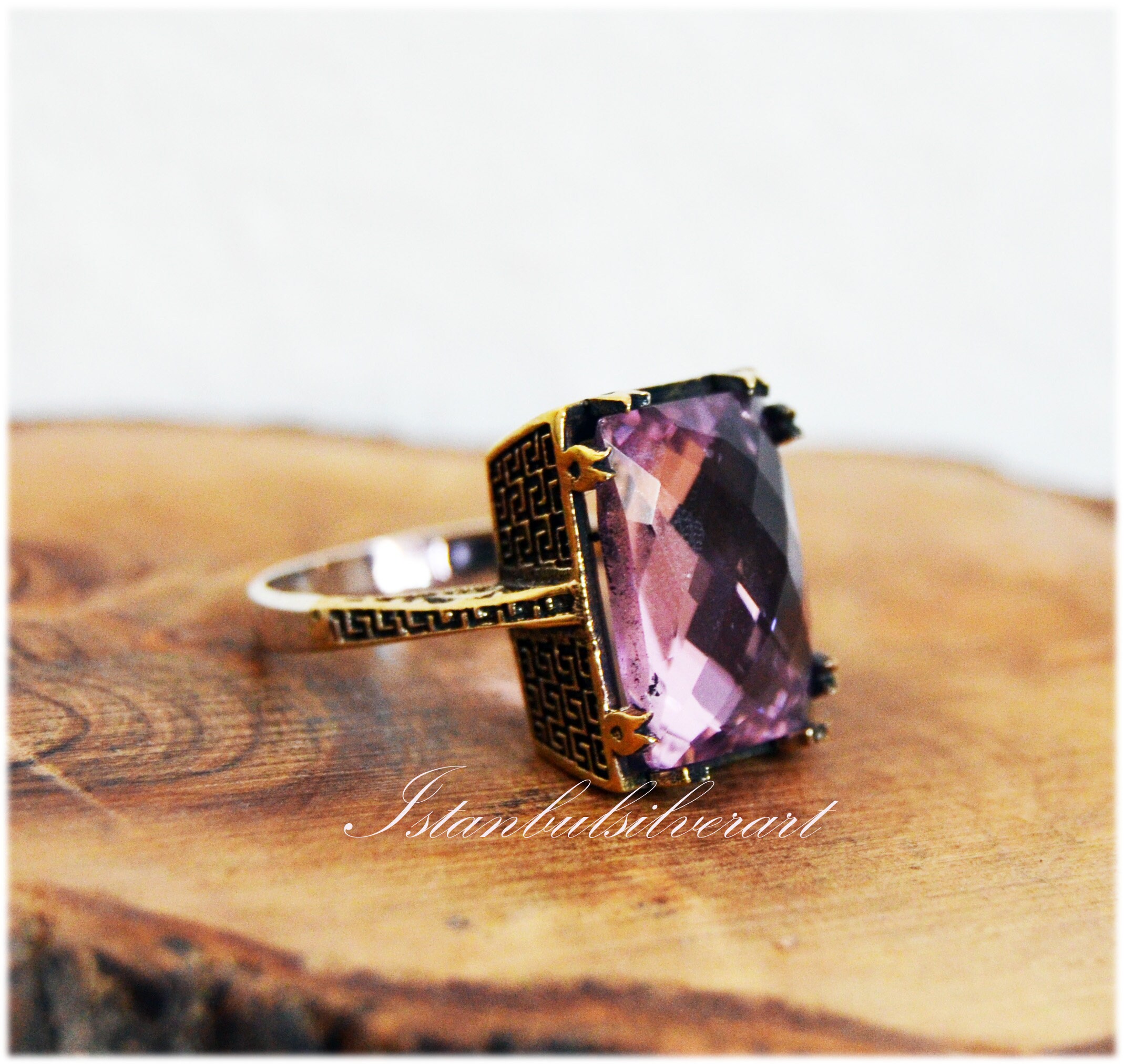 Handmade Ring Women Turkish Handmade Silver Ladies Ring | Etsy