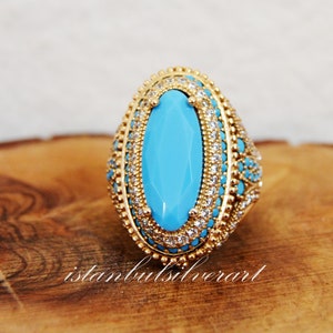 Handmade Ring Women, Turkish Handmade Silver Ladies Ring, Ottoman Ring ...