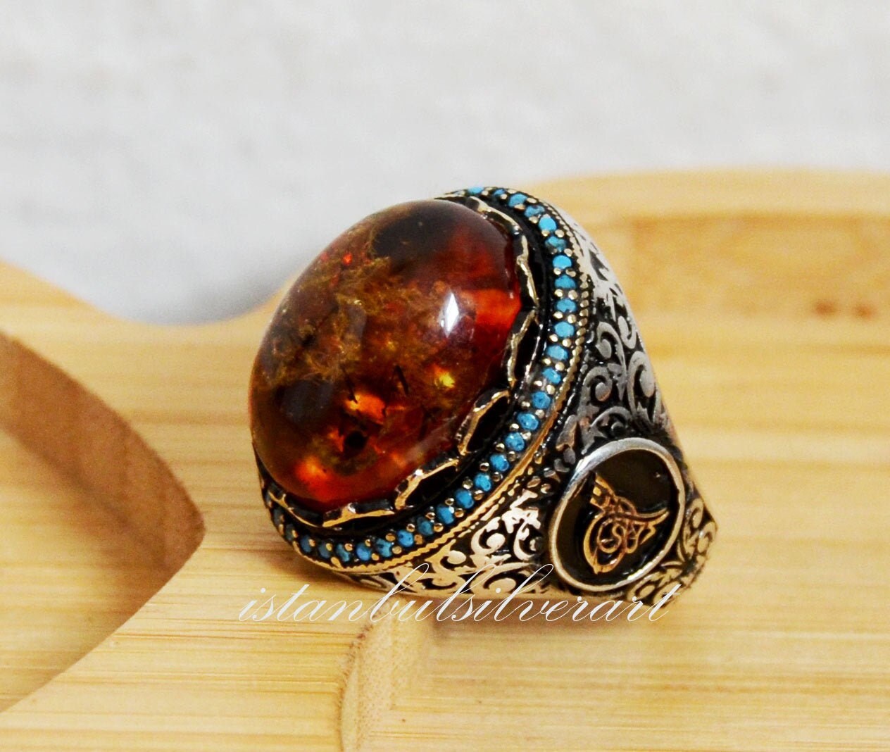 Mens Handmade Ring Turkish Handmade Silver Men Ring Ottoman | Etsy