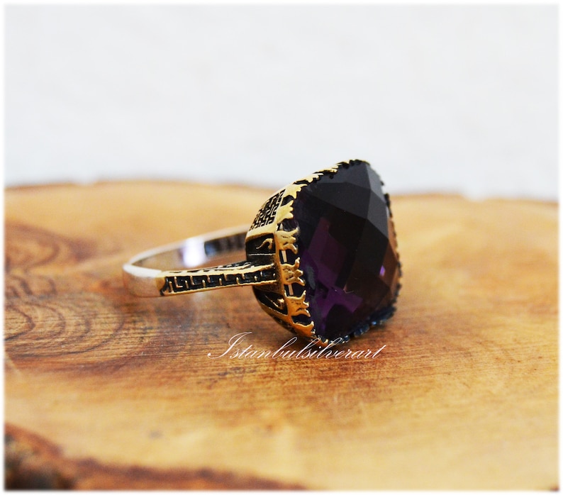 Handmade Ring Women Turkish Handmade Silver Ladies Ring - Etsy