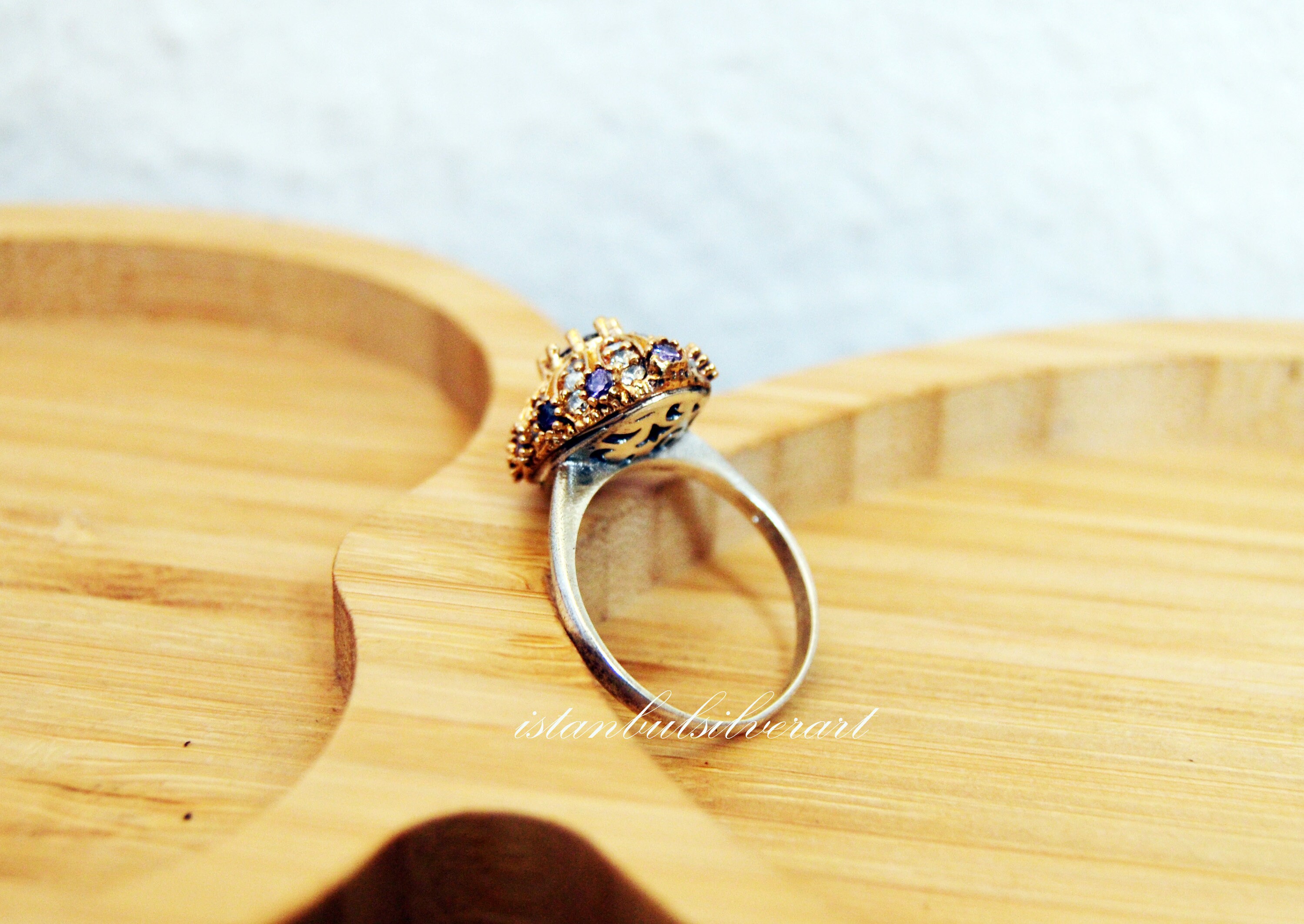 Handmade Ring Women Turkish Handmade Silver Ladies Ring | Etsy