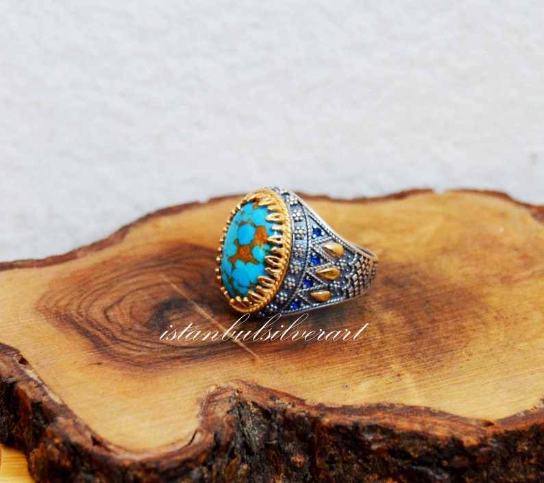 Mens Handmade Ring Turkish Handmade Silver Men Ring Ottoman | Etsy