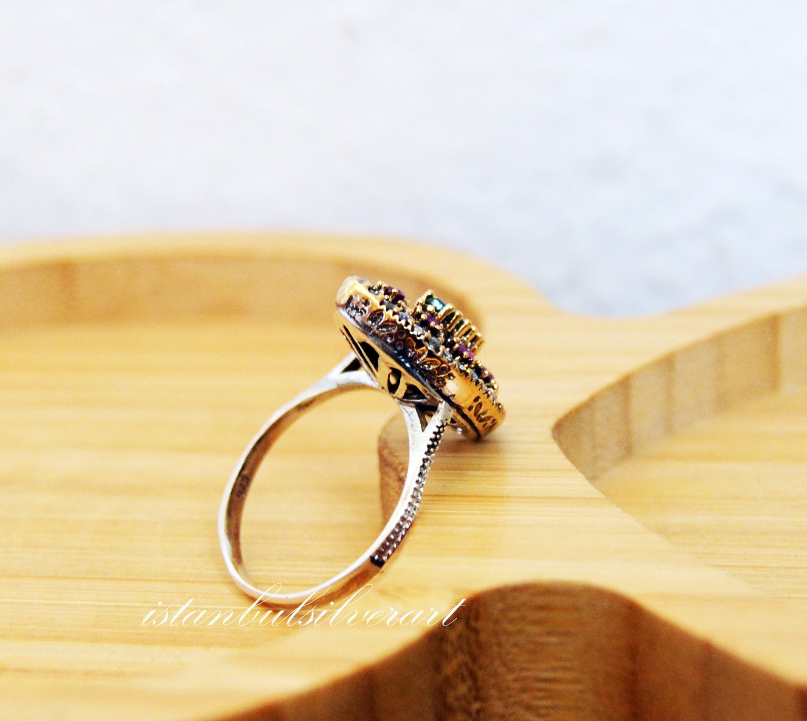 Handmade Ring Women Turkish Handmade Silver Ladies Ring - Etsy