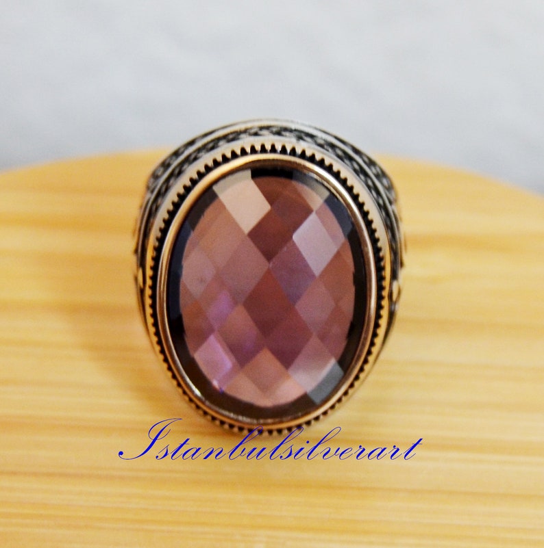 Anillo hecho a mano para hombres Anillo de hombres de plata - Etsy España