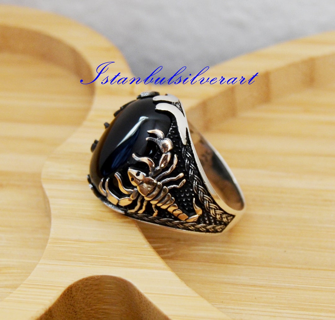 Scorpion Ring, Handmade Sterling Silver Ring, Animal Wrap Ring, Jewelry ...
