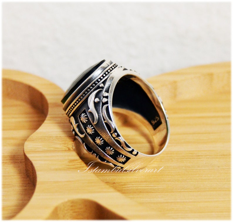 Mens Handmade Ring Turkish Handmade Silver Men Ring Ottoman | Etsy
