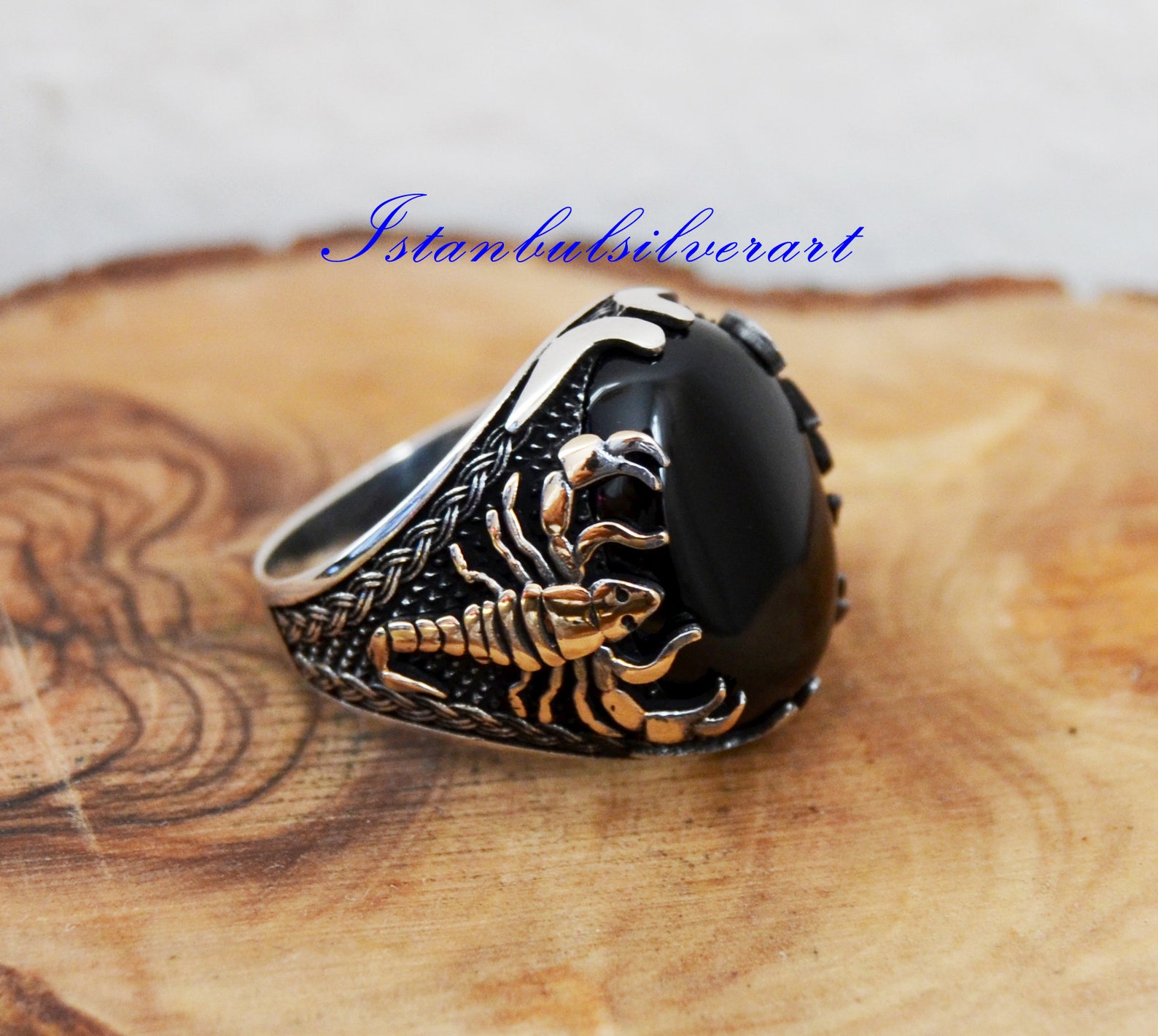 Scorpion Ring Handmade Sterling Silver Ring Animal Wrap - Etsy