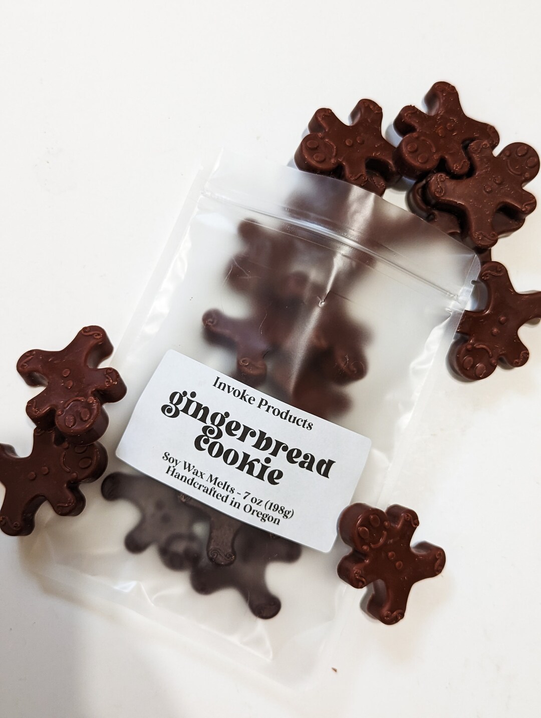 Gingerbread Wax Melts Soy Wax Melt Gingerbread Cook Gingerbread Man Wax ...