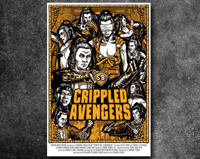 Crippled Avengers Fan Poster (18" X 24") - Etsy