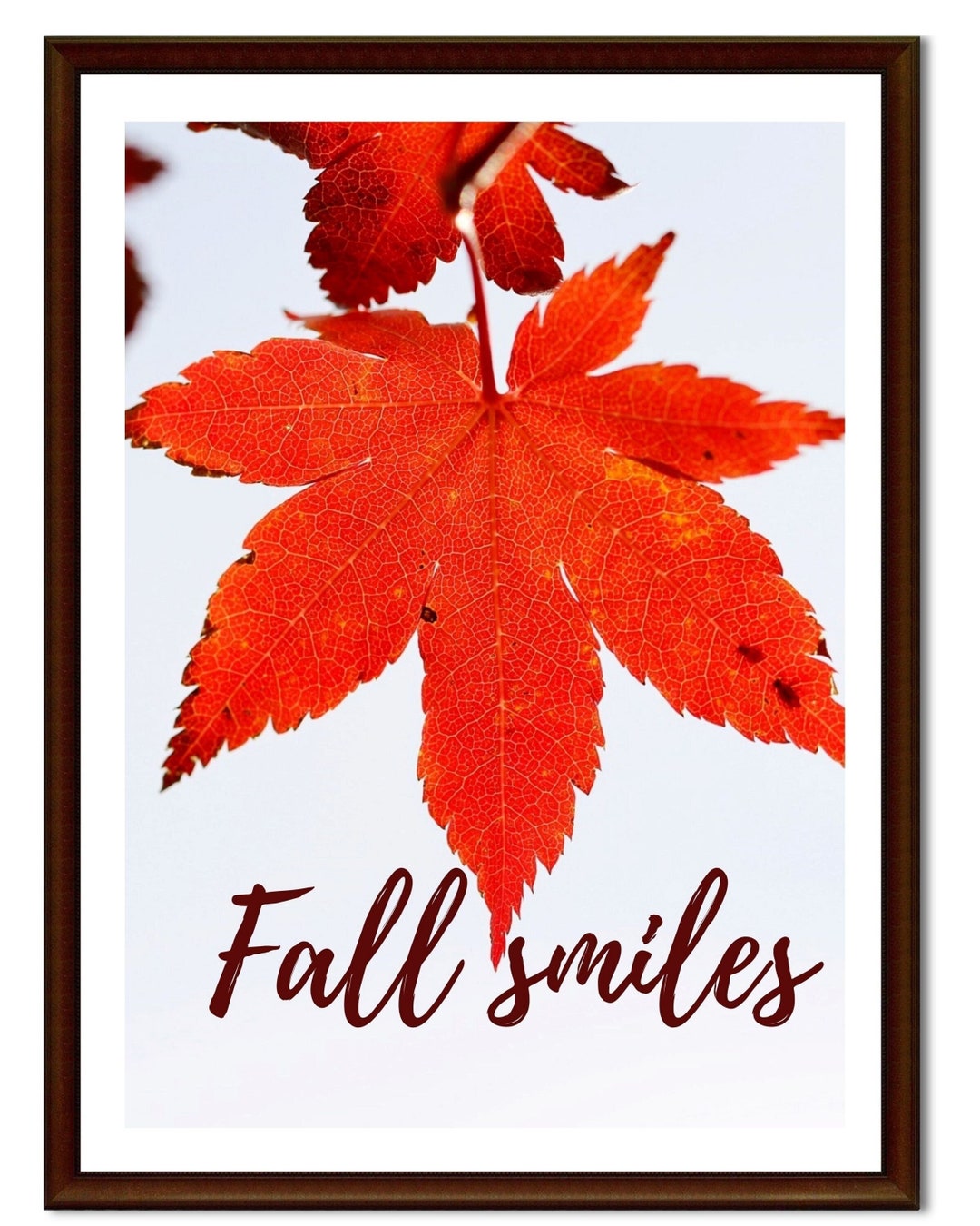 Fall Smiles Printable - Etsy