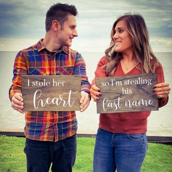 Couples Photo Props - Etsy