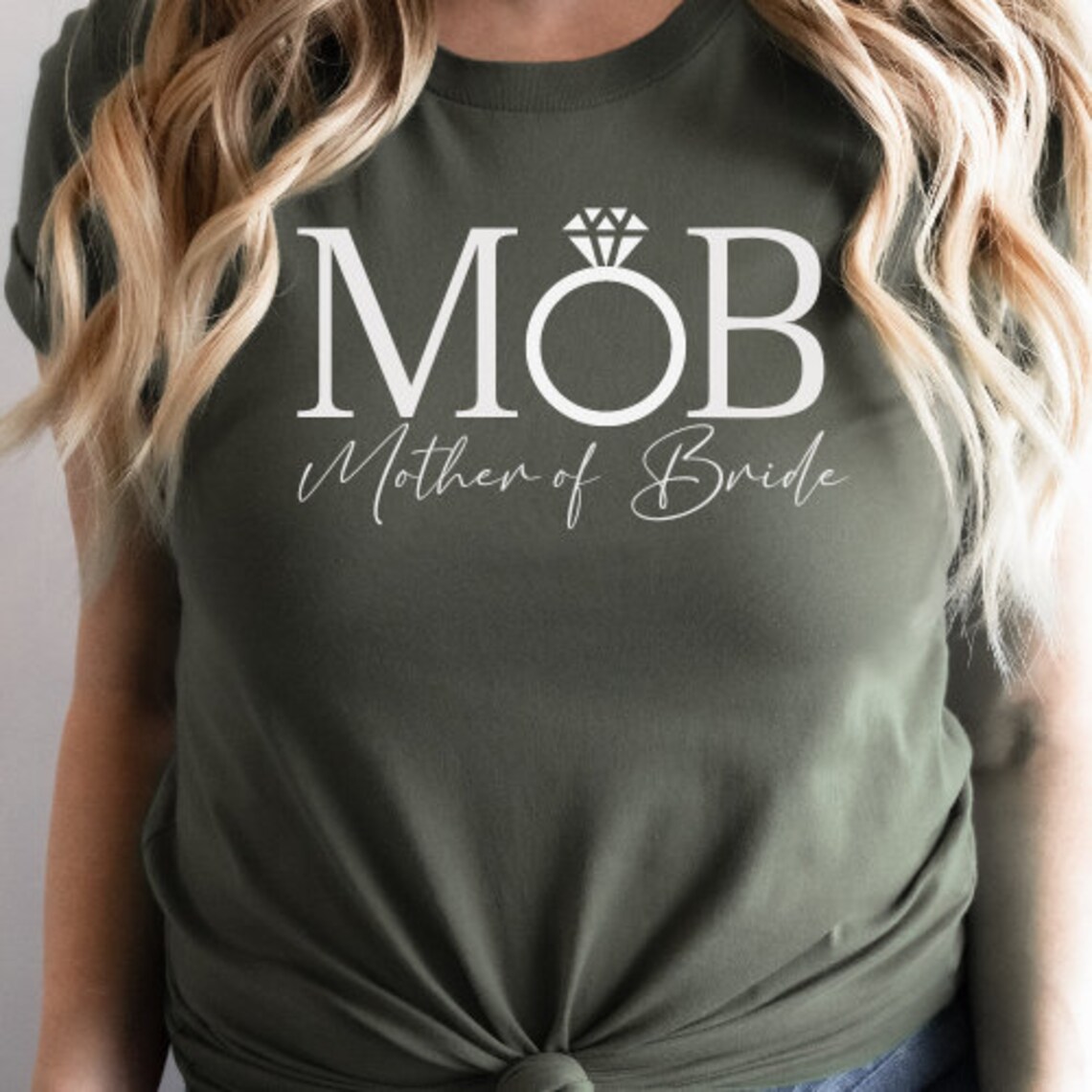 Mother of the Bride Shirt/bridal Party Shirt/mother of the - Etsy