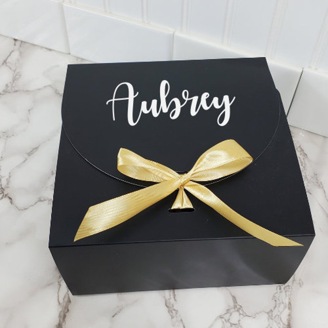 Personalized Bridesmaid Proposal Box/custom Name Gift Box/birthday Box ...