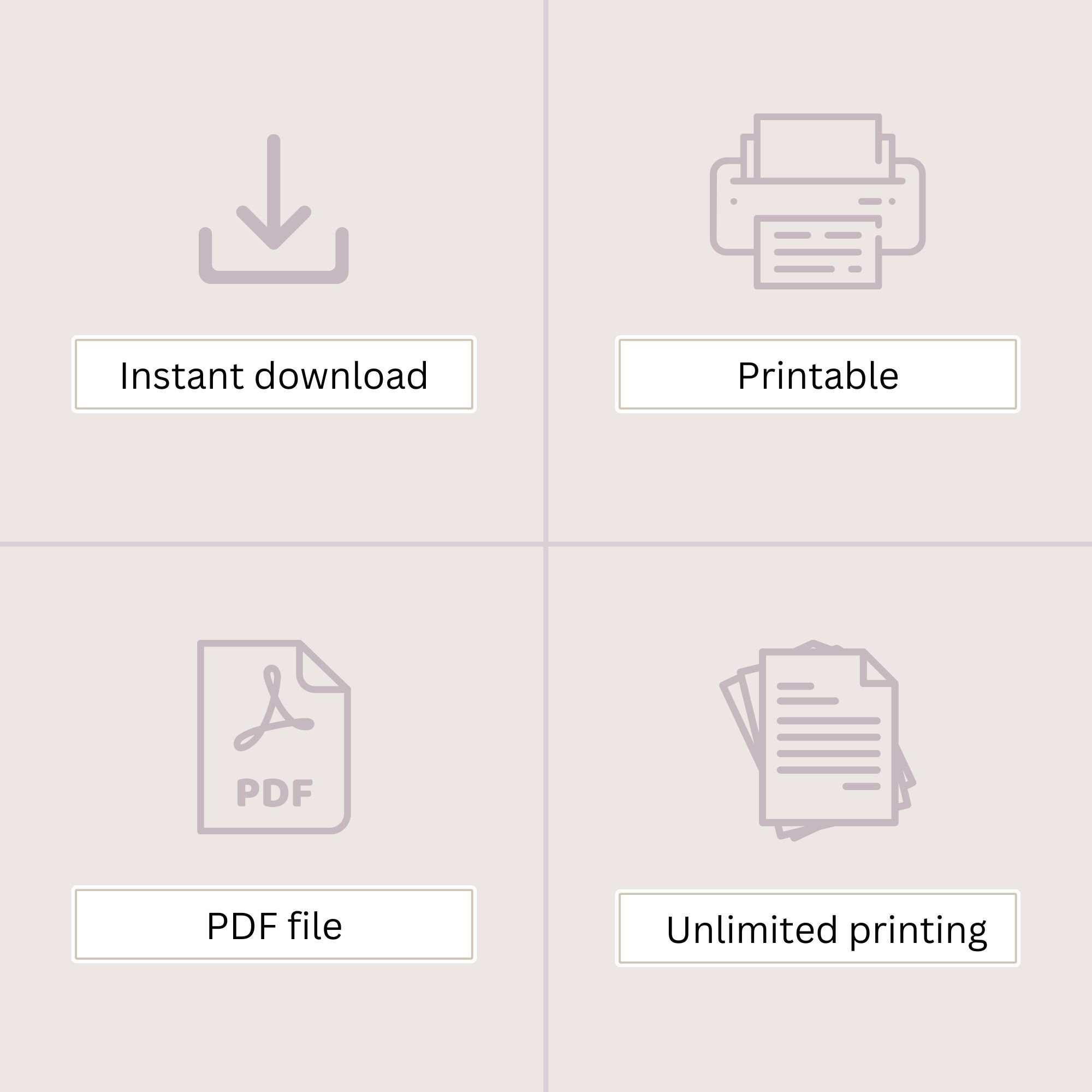 Activity Tracker, Printable, Digital Download, Workout Tracker, Fitness ...