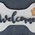 Welcome Dog Bone Sign Welcome Sign Dog Bone Sign Raised Letter Welcome ...