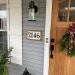 4 Number Farmhouse Style House Number Sign, House Number Sign,number ...