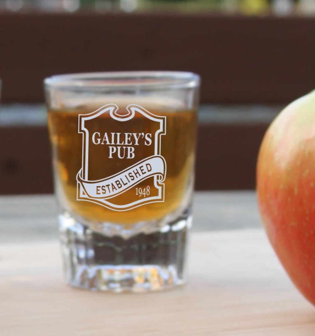 Personalized Shot Glass Engraved Shot Glass 2 Oz. Shot Glass Bourbon ...