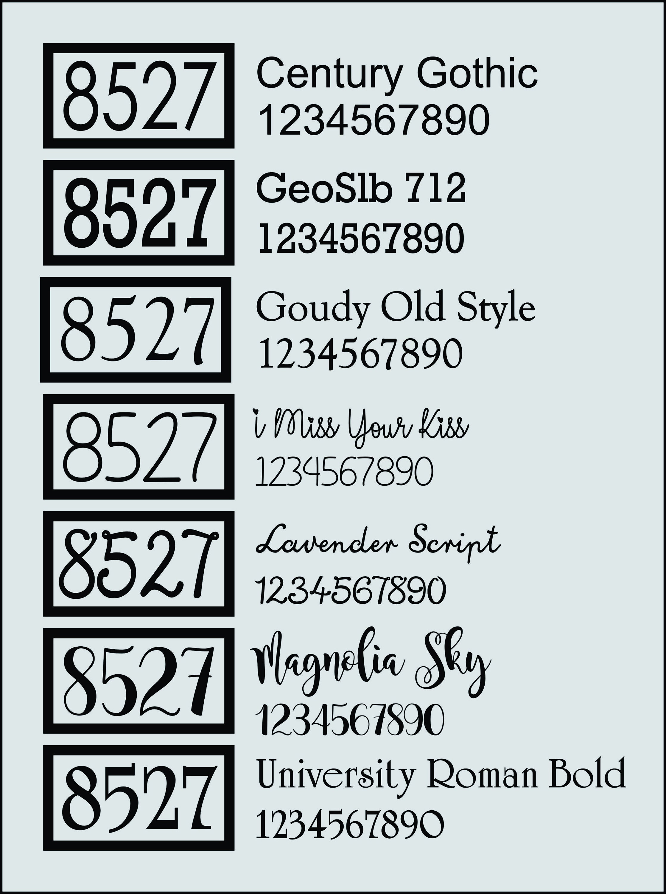 3 Number Farmhouse Style House Number Sign, House Number Sign,number ...