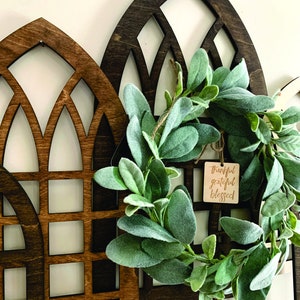 Wood Cathedral Window Cathedral Window Frame Cathedral Window Arch ...