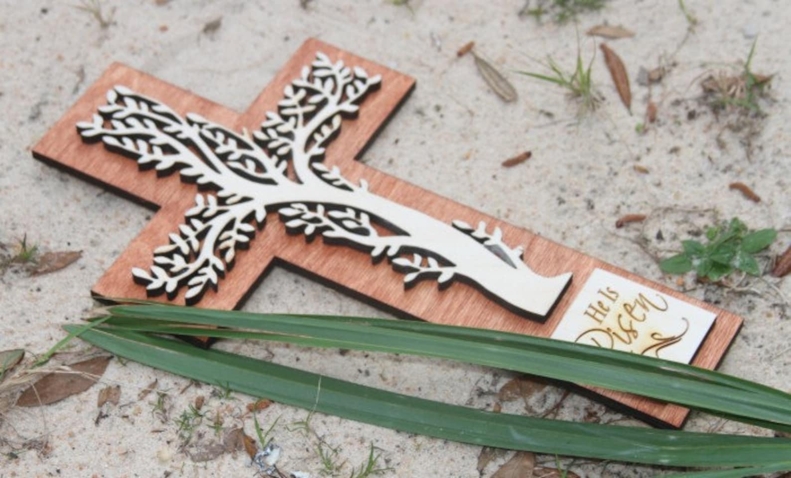 Tree of Life Cross Baptism Cross Confirmation Cross Wood Engraved Cross ...