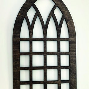 Wood Cathedral Window Cathedral Window Frame Cathedral Window Arch ...