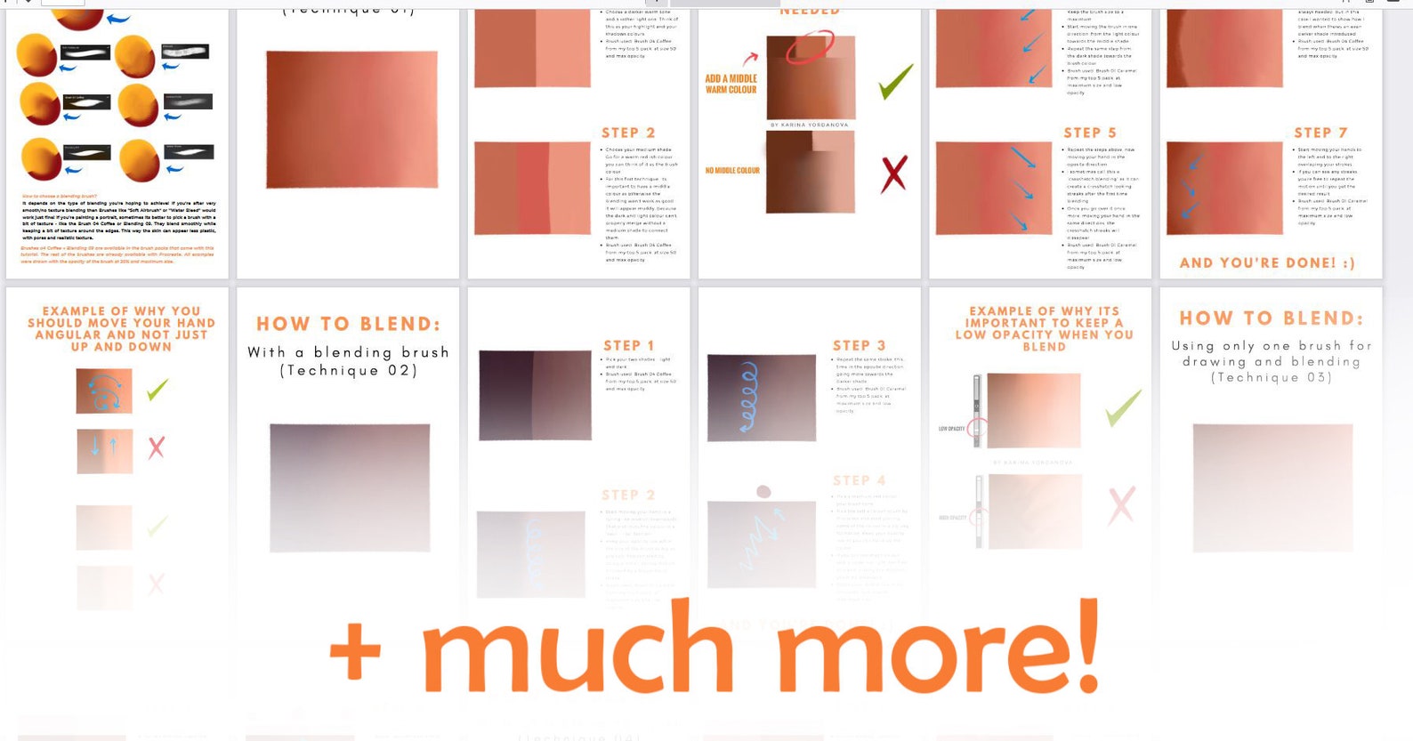 Blending TUTORIAL for PROCREATE - Etsy UK
