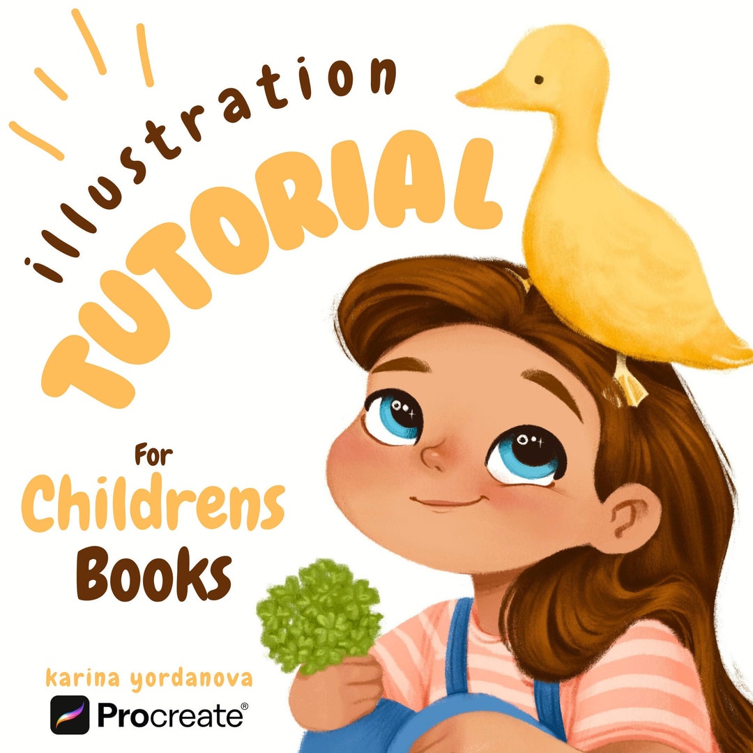 Children's Books Tutorial ILLUSTRATION for PROCREATE Book Design ...