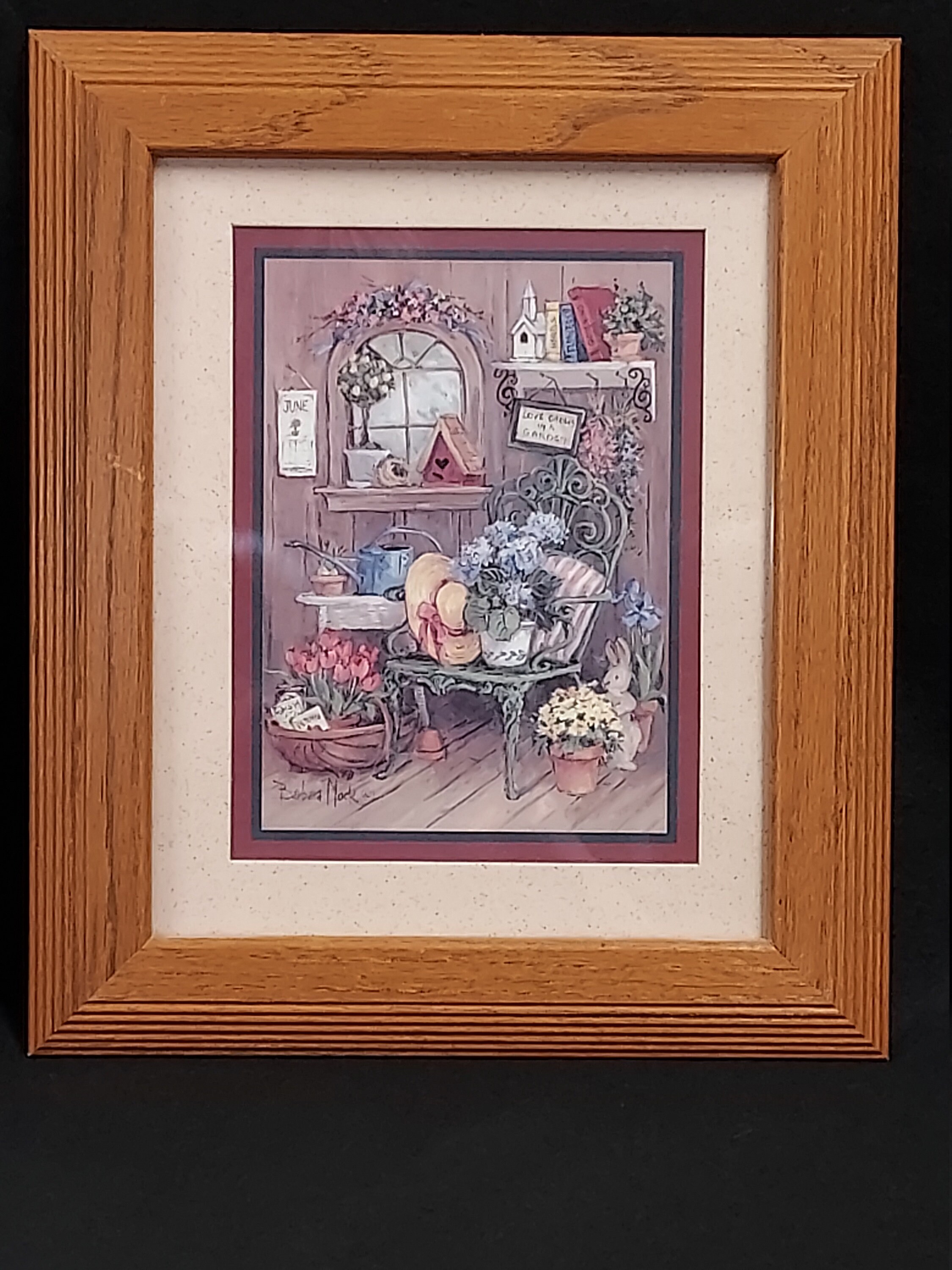 Barbara Mock Framed Prints Set of 2 Barbara Mock Framed - Etsy