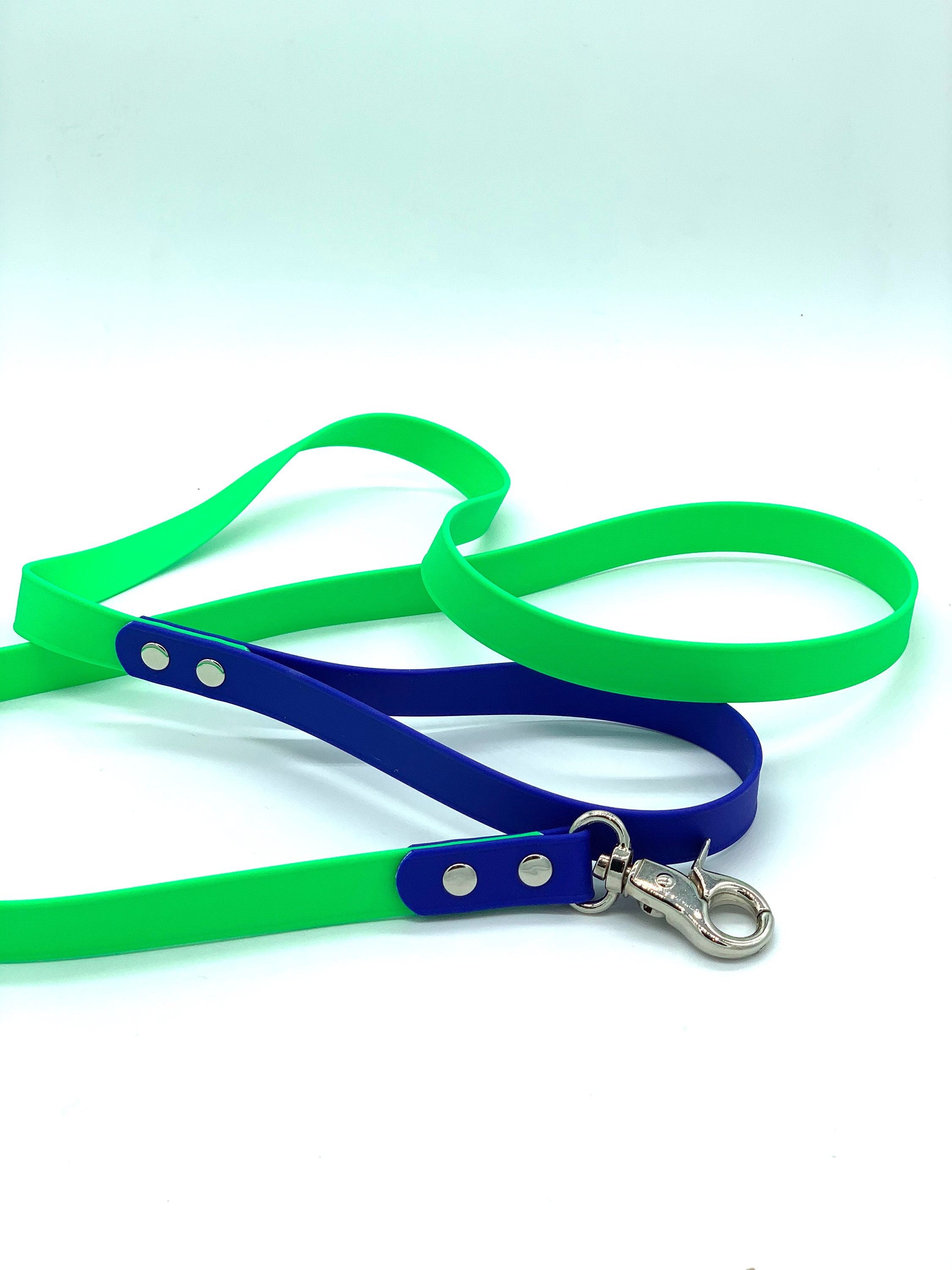 2 Color Biothane Leashes - 3/4 Inch Width - Etsy