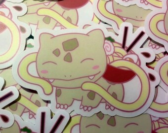 Bulbasaur Ramen Sticker - Etsy